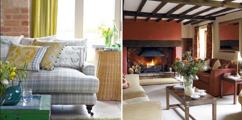 Cómo decorar una casa con estilo rústico campestre - Casa y Color