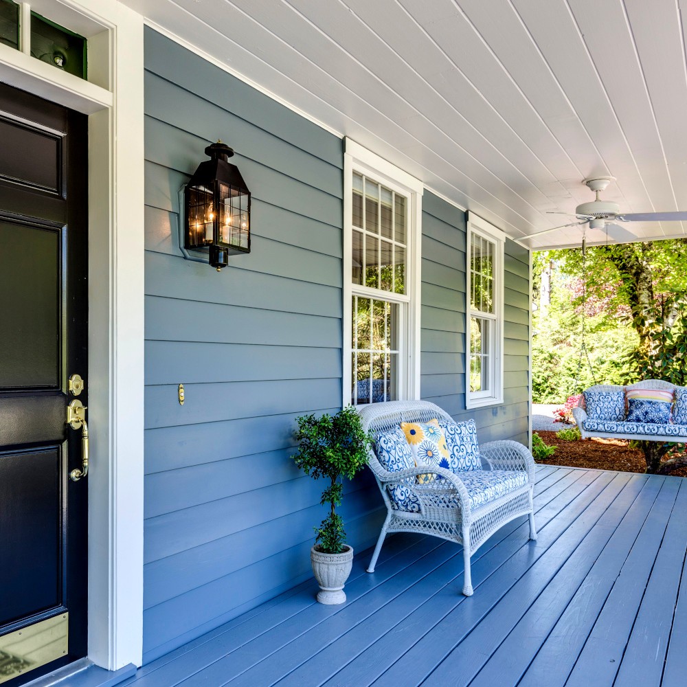 Casas de color gris, en exterior y fachadas - Casa y Color