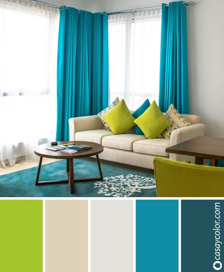Color azul turquesa: cómo es, paleta y combinaciones recomendadas ...