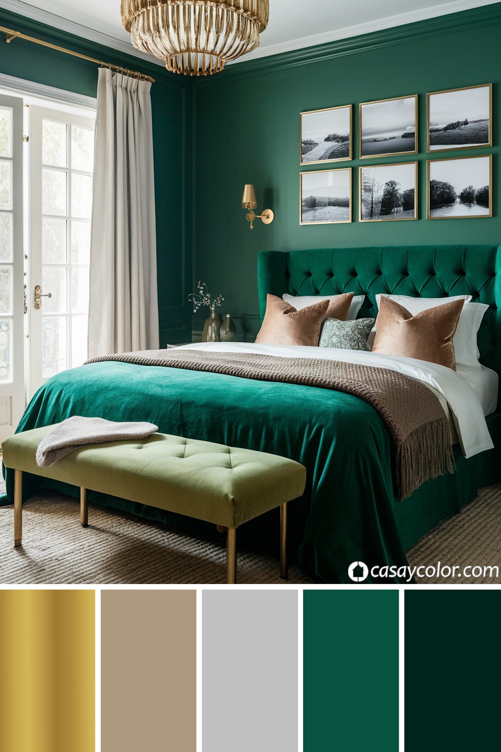 Cuál es el color Verde Inglés - Casa y Color