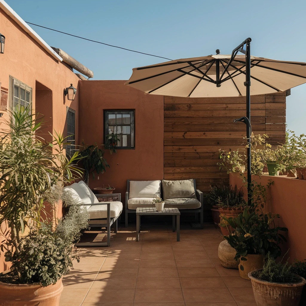 5 colores para pintar la terraza, el balcón o un patio pequeño - Casa y ...