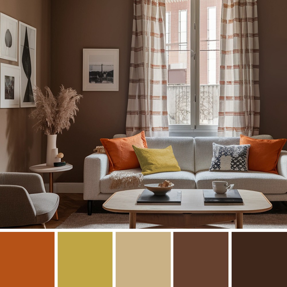 Paleta de Colores de Otoño para la decoración de tu hogar - Casa y Color