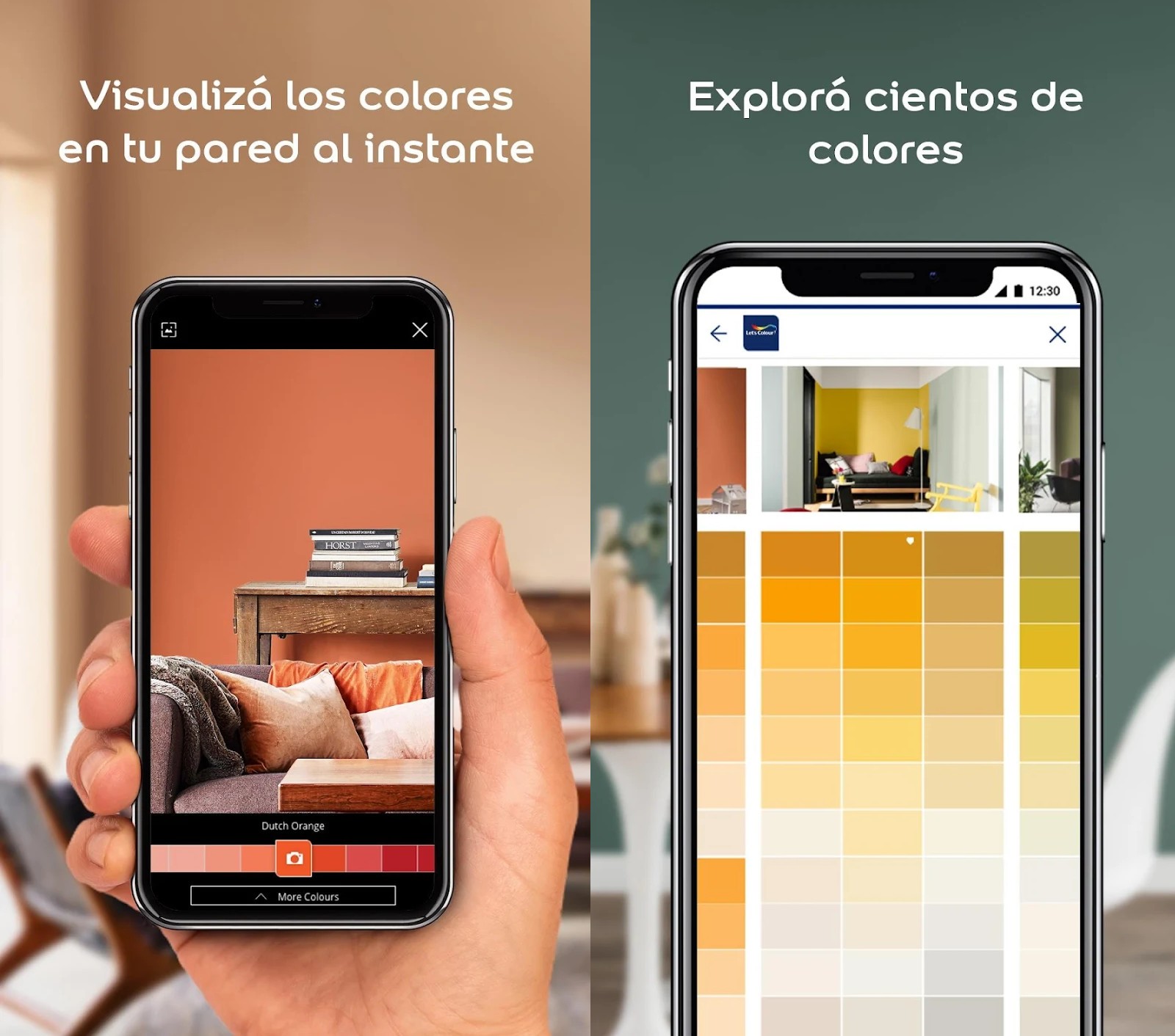 Las mejores Apps para probar y elegir los colores de pintura de tus ...