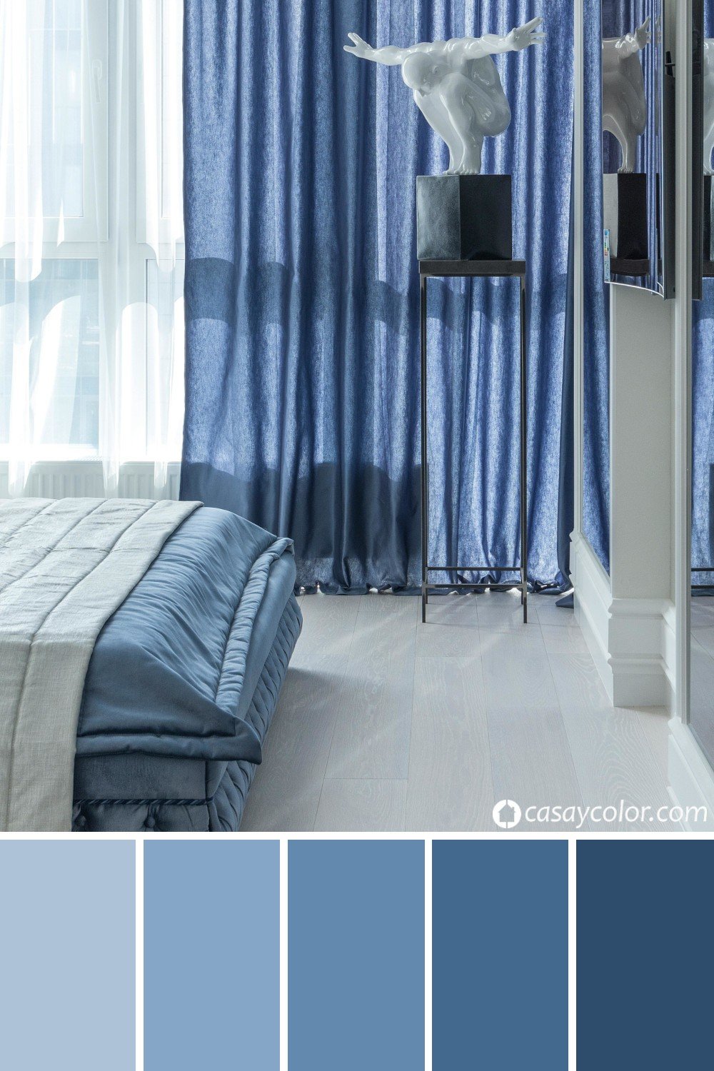 Color Azul Aero: elegancia y versatilidad en un solo tono - Casa y Color