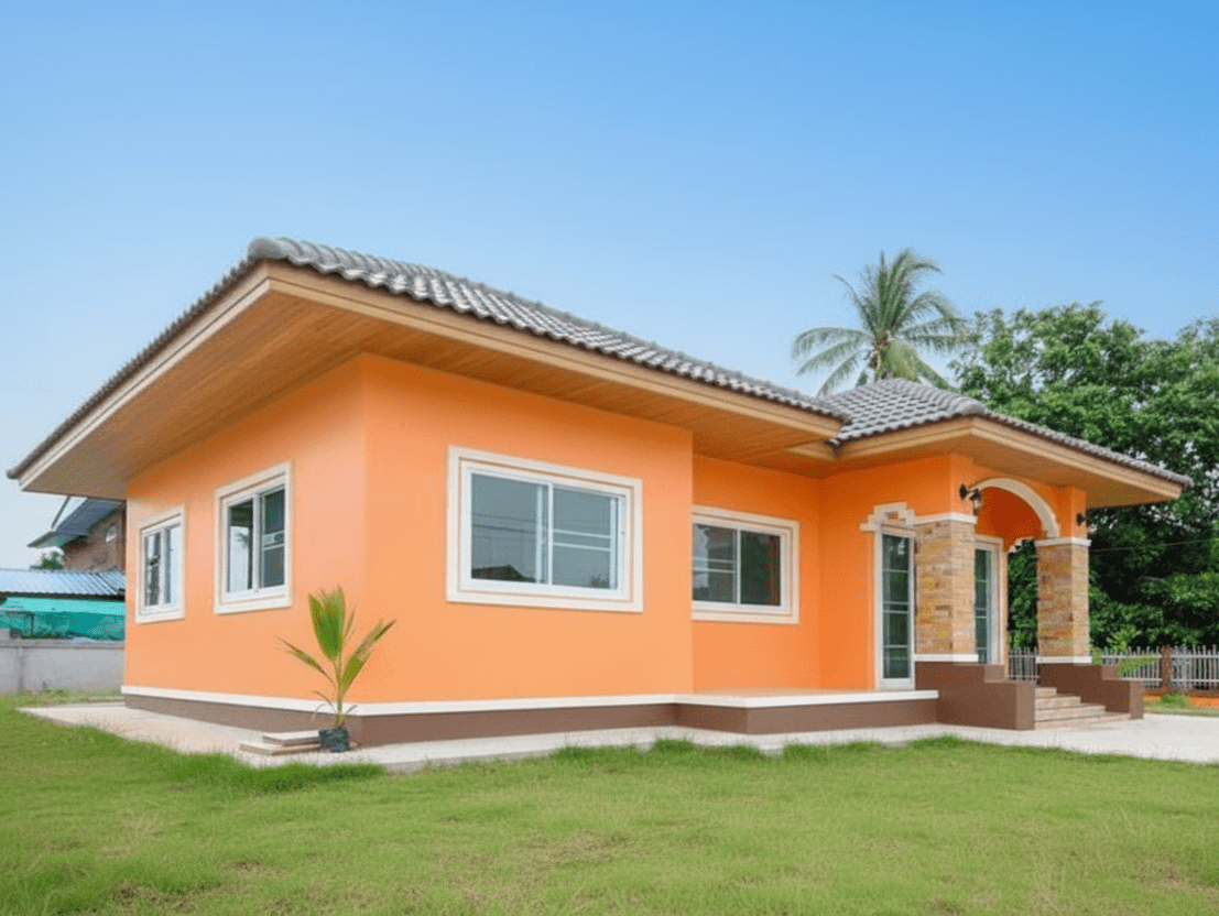 Pintar la casa de Naranja: ideas, combinaciones y consejos prácticos ...